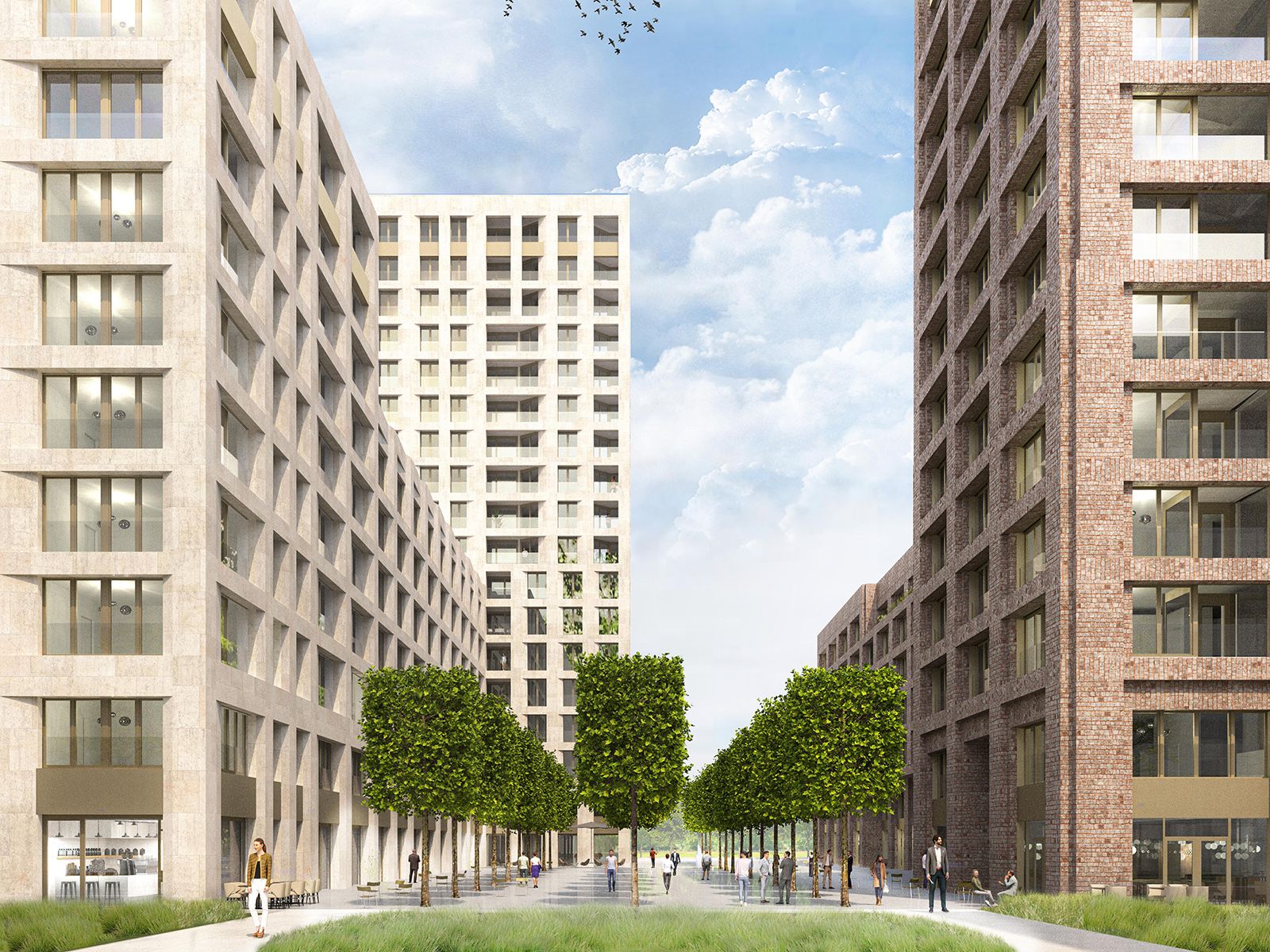 Heidepark München » Max Dudler