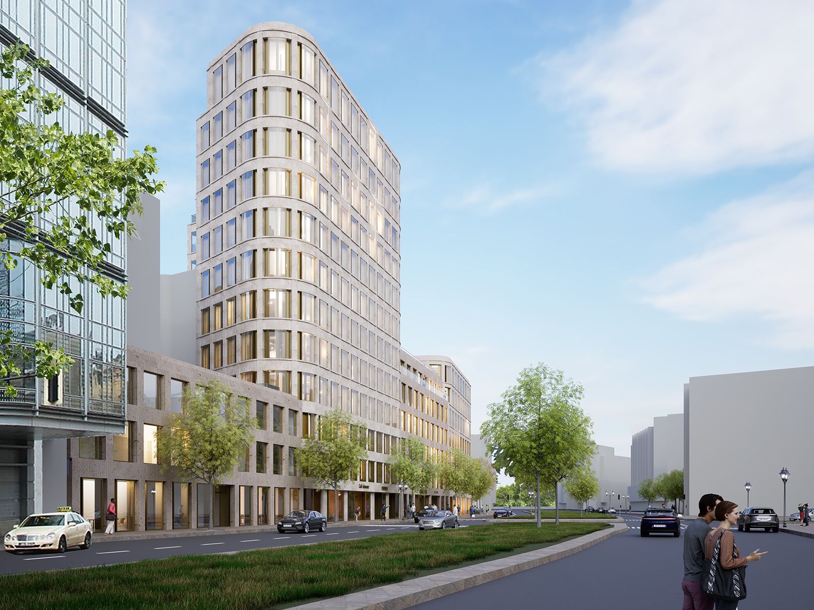 Panorama Adenauerplatz » Max Dudler